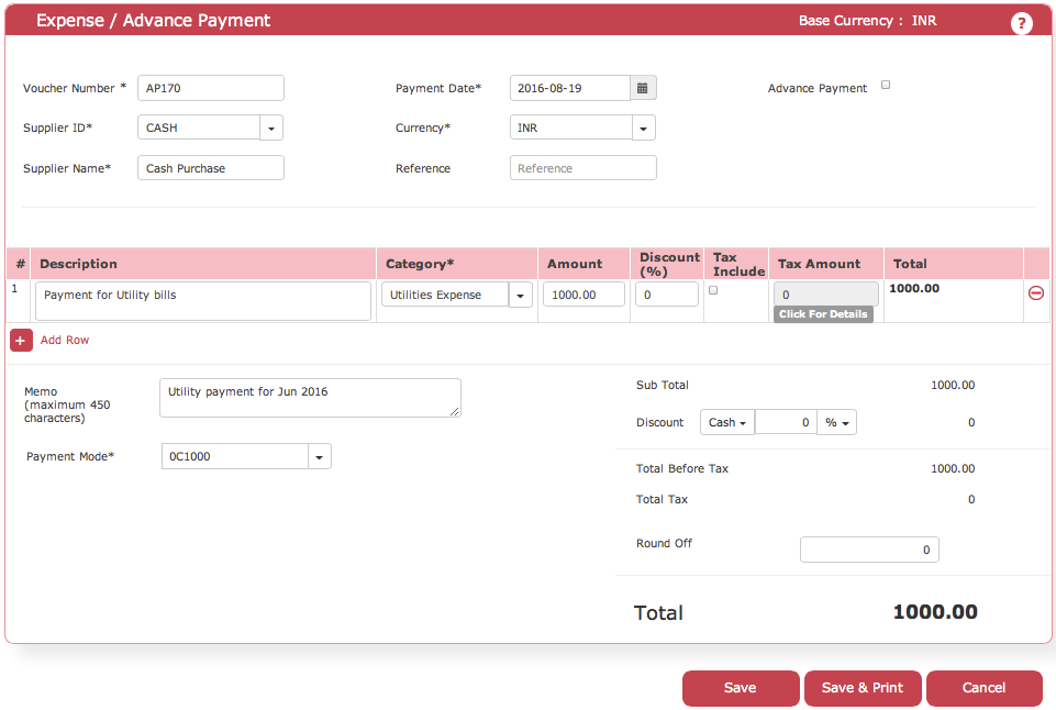 Miscellaneous Expenses Miscellaneous Expenses