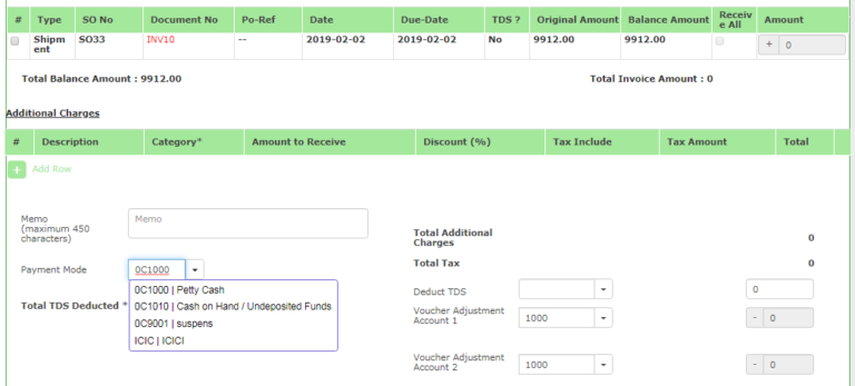 How to pass Journal Entry to Suspense Account to Receive Money?